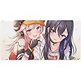 Amazon.co.jp: 大型 ゲーミングマウスパッド オシャレ かわいい アニメ柄 バーチャル VTube 小森めと 天然ゴム素材 ゲーミング級厚手 机 マット 精密なマウス感度 快適操作 ...