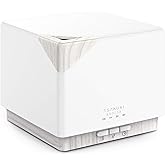 ASAKUKI 700ml Premium, Essential Oil Diffuser, 5 in 1 Ultrasonic ...