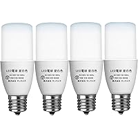 Amazon | T形タイプ LED電球 E26口金 T形 100W形相当 8.3W 昼白色 5000K 1110lm 全方向タイプ 電球形蛍光灯 EFD25・EFD15代替推奨 断熱材施工 ...