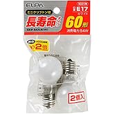 Amazon | エルパ (ELPA) ミニクリプトン球 電球 照明 E17 100V 54W ホワイト GKP-L54H(W) | エルパ(ELPA) | クリプトン電球 通販