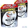 Amazon | アタックゼロ 2700g 衣類用 ドラム式タイプ 液体洗剤 超特大 270回分×2袋 大容量 【Activity公式】 | Activity 快適な暮らし | 液体洗剤