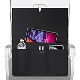 Airplane Pockets Airplane Tray Table Cover | Seat Back Organizer ...