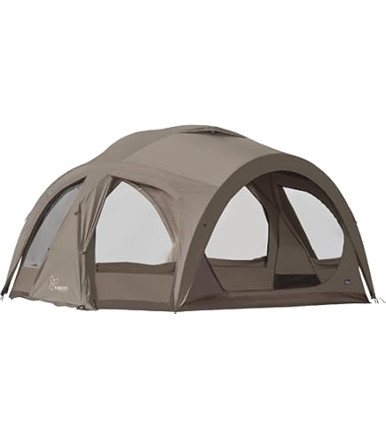 Amazon.co.jp: 大型 ドームテント 4人用 キャンプ テント 快適な