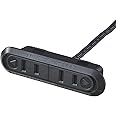 Amazon.co.jp: エルパ(ELPA) 家具用埋め込みコンセント2個口 定格：AC125V 15A 合計1500Wまで コード長：2m 口数：2個口 カラー：ブラック プラグ形状 ...