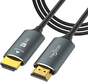 Amazon | Twozoh 光ファイバーHDMI ケーブル50M 4K 2.0 60Hz 1080P対応 18gbps超高速HDMI ...