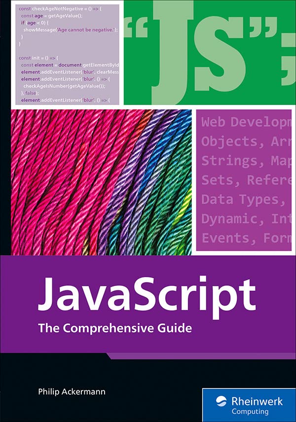 Amazon | JavaScript: The Comprehensive Guide | Ackermann, Philip ...