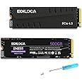 Amazon | Ediloca EN855 SSD ヒートシンク付き 500GB PCIe Gen4x4 NVMe M.2 2280 PS5 ...