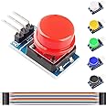 Amazon.co.jp: DAOKAI 6Pcs Big Key Module 12X12MM Big Button Module Light Touch Switch Module ...