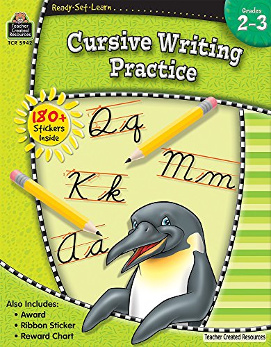 Amazon | Cursive Writing Practice, Grades 2-3 (Ready Set Learn ...