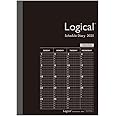 Amazon.co.jp: ロジカルダイアリー 2025年 月間ノートタイプB／A5／ブラック NS-A502-25BD【PT1】 : 文房具・オフィス用品