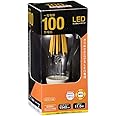Amazon | LED電球 フィラメント シャンデリア E17 60相当 6W 電球色 クリア 調光器対応 LDC6L-E17/D C6 06-3487 | オーム(OHM) | LED電球 通販
