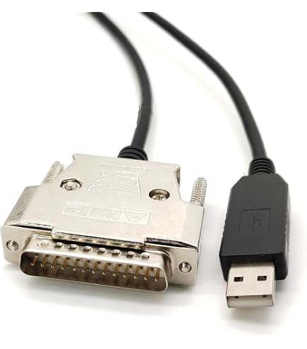 Fully Speed Communication Usb To 25 Pin Db 25 Parallel Port Cable To 25