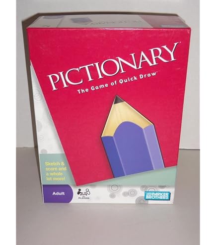 Incoherent Card Game Pictionary | Games | Vintage Original 987 ...
