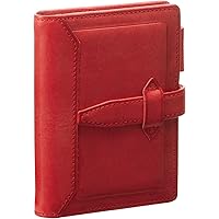 Amazon | レイメイ藤井 システム手帳 ダヴィンチ ロロマクラシック ミニ5 レッド DPM3034R | 文房具・オフィス用品 | 文房具・オフィス用品