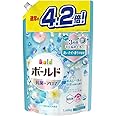 Amazon | ボールドジェル 爽やかフレッシュフラワーサボンの香り つめかえ用 ウルトラジャンボサイズ 1680g | ボールド | 液体洗剤