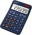 Amazon | シャープ カラーデザイン電卓 10桁表示 ネイビー系 EL-M335-KX | ビジネス電卓 | 文房具・オフィス用品