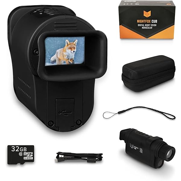 Nightfox Red Night Vision Goggles Full High Definition