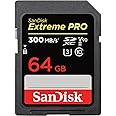Amazon | SanDisk 64GB Extreme PRO SDXC UHS-II Memory Card - C10, U3, V90, 8K, 4K, Full HD Video ...