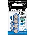 Amazon | パナソニック 空気亜鉛電池 1.4V 6個入 PR-48/6P | パナソニック(Panasonic) | 乾電池