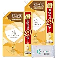 Amazon | 【Amazon.co.jp限定】 ファーファ ファインフレグランス ボーテ プライムフローラルの香り 詰め替え 1440ml 2袋セット + Kunutonnオリジナルロゴ ...