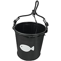 Amazon | RISEWAY(ライズウェイ) EVA反転水汲みバケツ 丸型 15cm ブラック UEV-011 | ライズウェイ(RISEWAY) | バケツ・バッカン