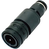 Amazon.co.jp: 新潟精機 BeHAUS 日本製 チューブ用ワンタッチ継手 カップリングソケット チューブ外径:6mm CPS15-6B : DIY・工具・ガーデン