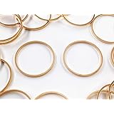 Amazon | ファイニエ フレームパーツ ゴールド 丸 50個 40mm 枠 チャーム セッティング ピアス イヤリング パーツ 金具 ...