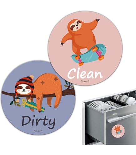 Dish Washer Magnet Clean Dirty Funny Clean Dirty Sign, Kitchen ...