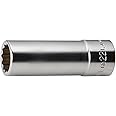 Amazon | トネ(TONE) ディープソケット(12角) HP6D-22L 差込角19.0mm(3/4") 二面幅22mm | ソケットレンチアクセサリ