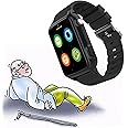 Elderly Fall Detection Smart Watch 4G Phone Watch with SOS & HD Video ...