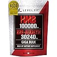 Amazon.co.jp: LEVEL.FIT HMB EAA アルギニン サプリ100000mg（アンチドーピング認証）360粒1袋 : ドラッグストア