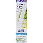 Amazon.co.jp: ジェックス GEX クリアLED フラッティ 3040 WH スリム高輝度LED 30~40cm水槽 厚さ9mm 奥行27mm ホワイト 6.5W 30~40cm ...