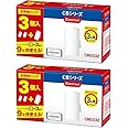 Amazon | クリンスイ 浄水器 蛇口直結型 CBシリーズ 交換カートリッジ 3個入り CBC03Z-NW 2セット | Cleansui | 蛇口用カートリッジ