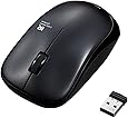 Amazon | エレコム マウス ワイヤレス (レシーバー付属) Mサイズ 3ボタン IRセンサー 省電力 ブラック M-IR07DRBK | エレコム | パソコン・周辺機器 通販