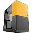 Amazon | GEOMETRIC FUTURE ミドルタワーPCケース Model 4 King Arthur Black E-ATX ...