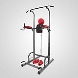 Everfit Weight Bench Adjustable Chip Pull Up Bar Rack Dip Bars Gym ...