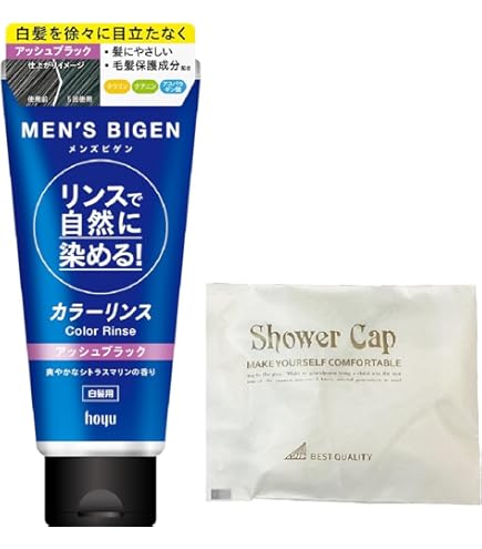 Amazon | 【ホーユー】メンズビゲン グレーヘア ダークグレー