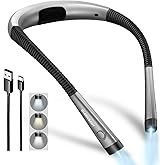 Gritin 9 LED Rechargeable Book Light for Reading in Bed-Eye Caring 3 ...