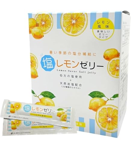 Amazon.co.jp: 坂製菓 塩分チャージゼリー レモン 500g （約53本