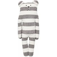 Amazon｜CRAFT HOLIC 抱き枕クッション オリジナルサイズ SLOTH MS グレイボーダー IW4704-19｜抱き枕 オンライン通販