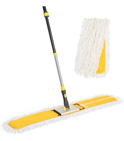 Amazon｜【受注生産品】三和体育 体育館モップ 白 幅120㎝ S-3916