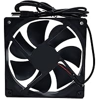 upHere Long Life Computer Case Fan 120mm Cooling Case Fan for Computer ...