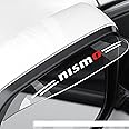Amazon.co.jp: 日産 nismo サイドミラー雨雪防止シールド エクストレイル セレナ エルグランド ブルーバード ティアナ キックス ディズ ノート オーラ アリア ルークス ...