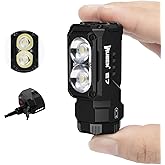 WUBEN G5 LED Torch Rechargeable EDC Flashlight, 400 Lumens Dual Light ...