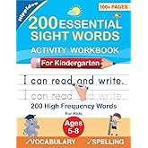 Amazon | Sight Words and Spelling Workbook for Kids Ages 6-8: Learn to ...