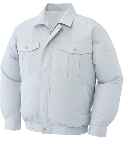 Amazon.co.jp: 空調服 服単体 綿・ポリ混紡制電空調服 KU91710