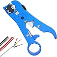Amazon | vvfストリッパー ワイヤーストリッパー 4C 5C 同軸ケーブルストリッパー 多機能 ストリッパー 便利 軽量 ケーブルカッター 便携式 調整可能 電気工具ケーブル皮むき ...