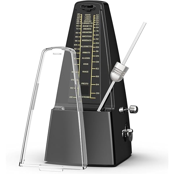 Mechanical Metronomes Mechanical Metronome Wood Grained Loud Sound/High ...