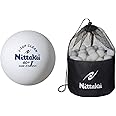 Amazon | ニッタク(Nittaku) 卓球 ボール 抗ウィルス 抗菌 Jトップクリーントレ球 10ダース(120球)入り (練習球) NB-1744 & 卓球 メニーズボールケース ...