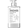 Amazon.co.jp: 【THE ANSWER】 ジアンサー スーパーラメラシャンプー ポンプ 400ml ベルガモット＆ダフネの香り 美髪5大必須成分配合 髪質改善 くせ毛 ノン ...